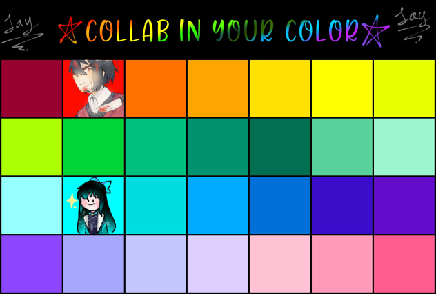 In your color Collab! - ibisPaint