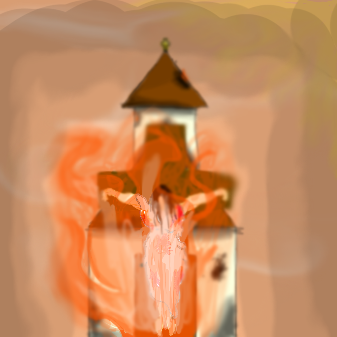 Burning at the stake - ibisPaint