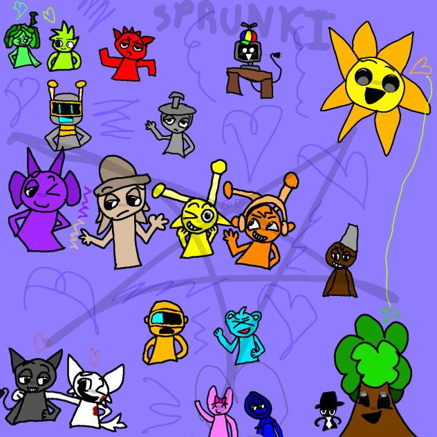 SPRUNKI FANART XD - ibisPaint