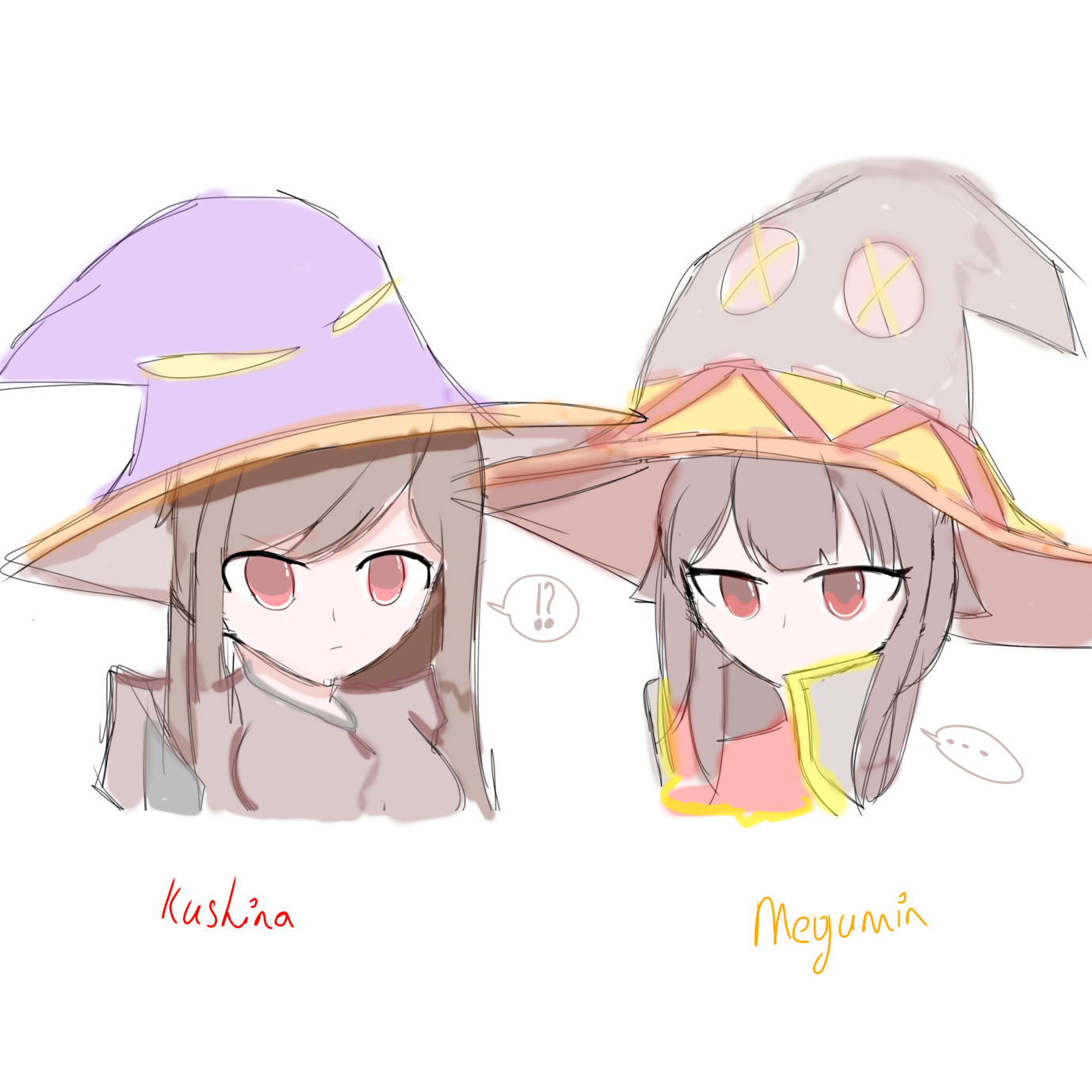 Kushina Meet Megumin - ibisPaint