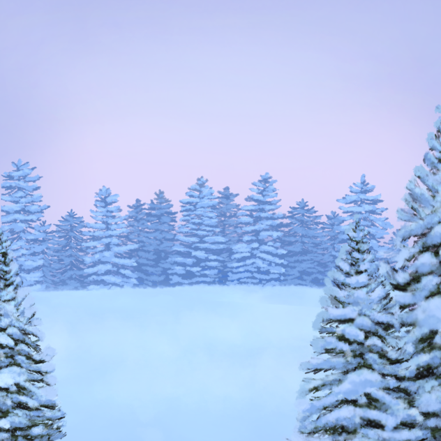 Winter Landscape 1 - ibisPaint