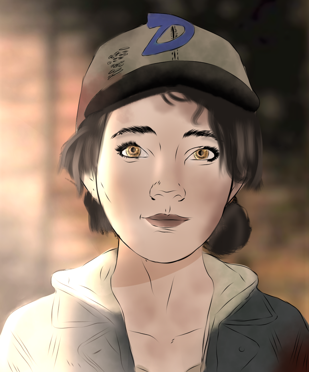 Clem (clementine from the walking dead) - ibisPaint