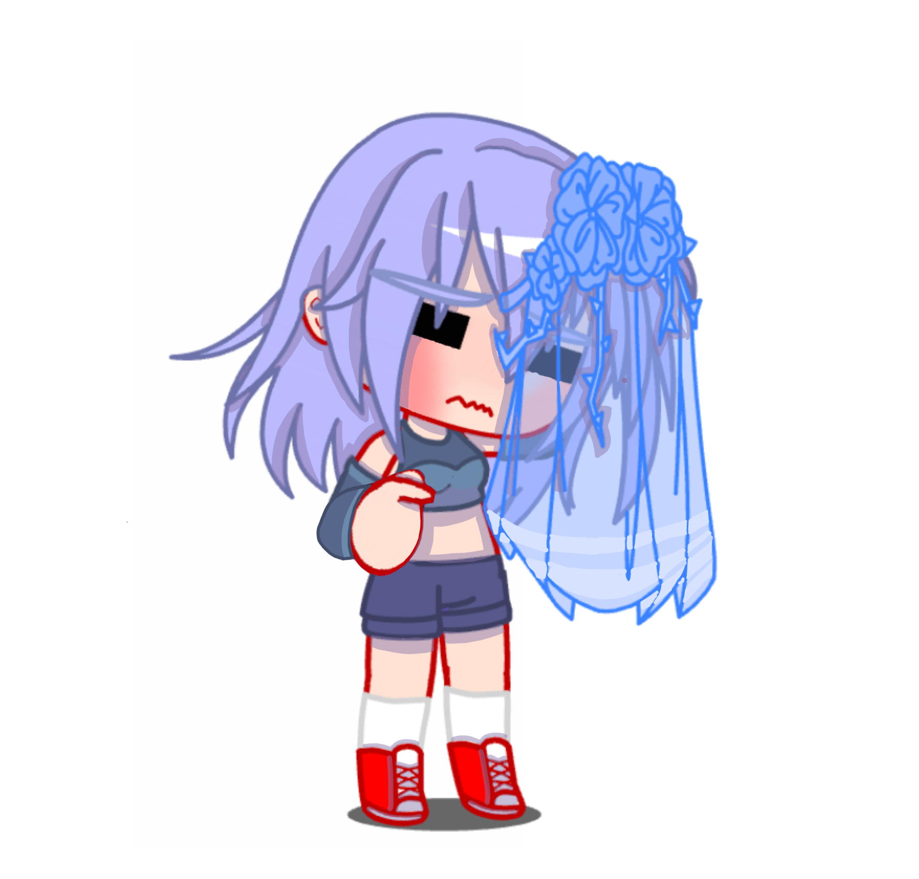 I edited my Gacha character! - ibisPaint