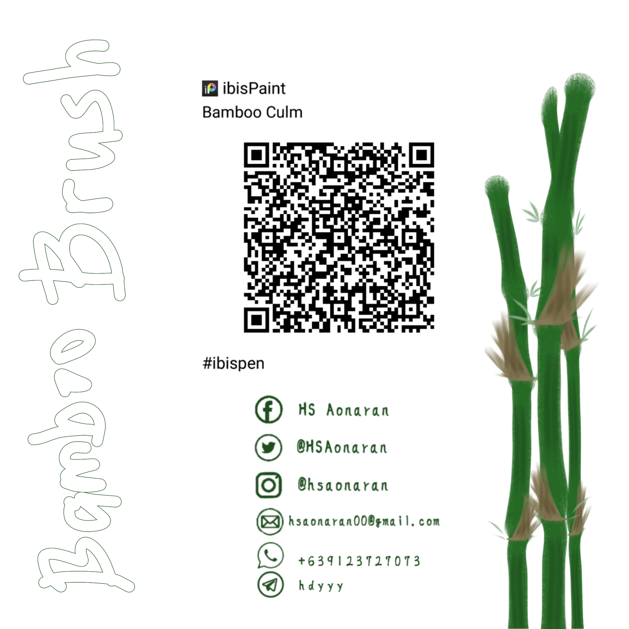 ibisPaint Brush (Bamboo Culm) - ibisPaint