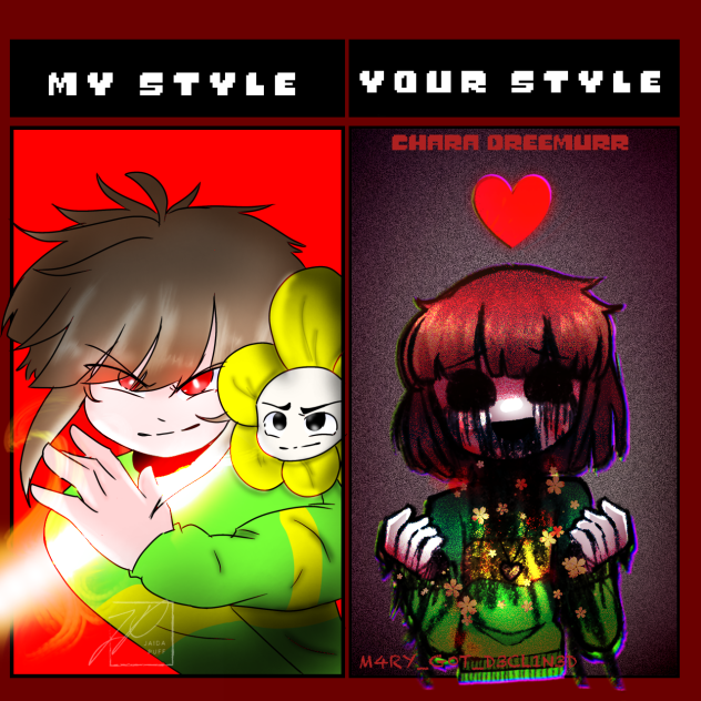 Chara,the fallen human - ibisPaint