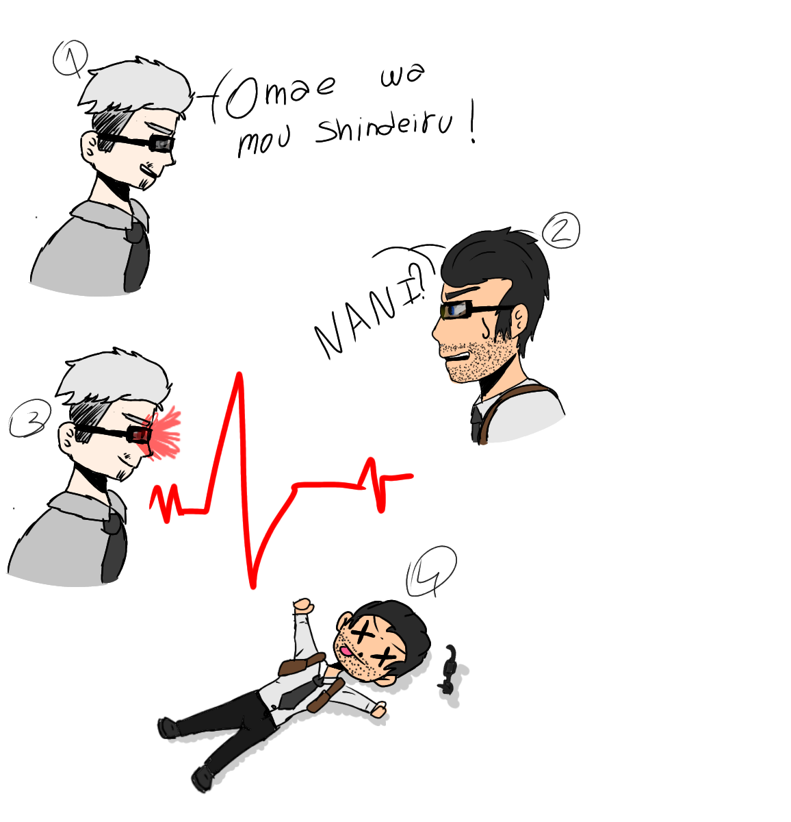 Viktor Volkov y Jack Conway - ibisPaint