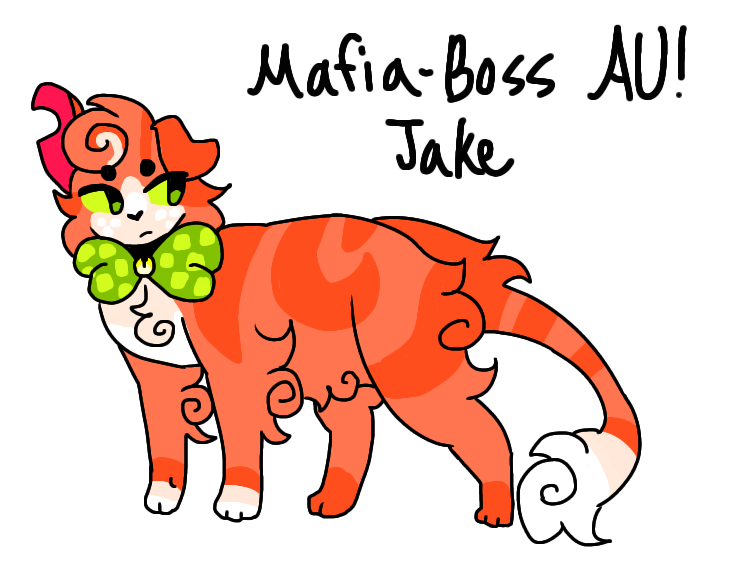 Mafia-Boss AU! Jake - ibisPaint