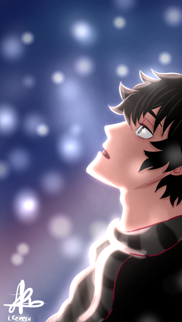 🌨️💙(redrawn) - ibisPaint