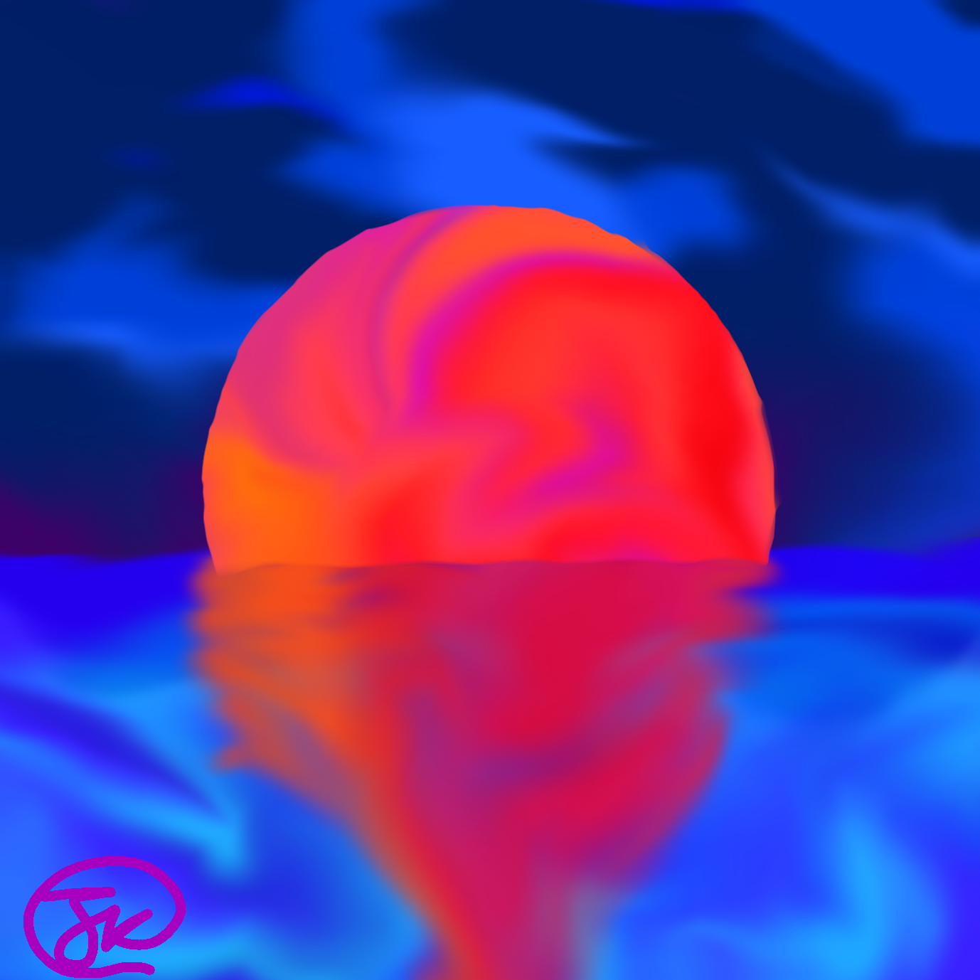 Sunset - ibisPaint