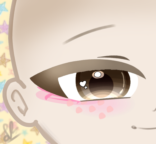 Eye edit - ibisPaint