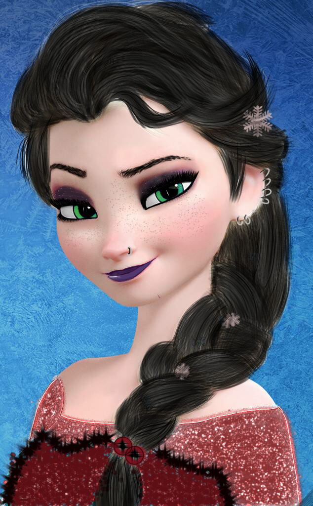 Gothic Elsa - ibisPaint