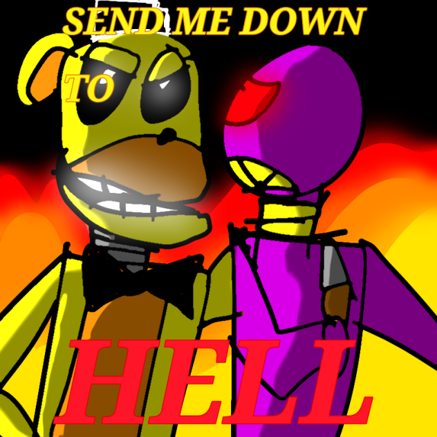 SEND ME DOWN TO HELL - ibisPaint