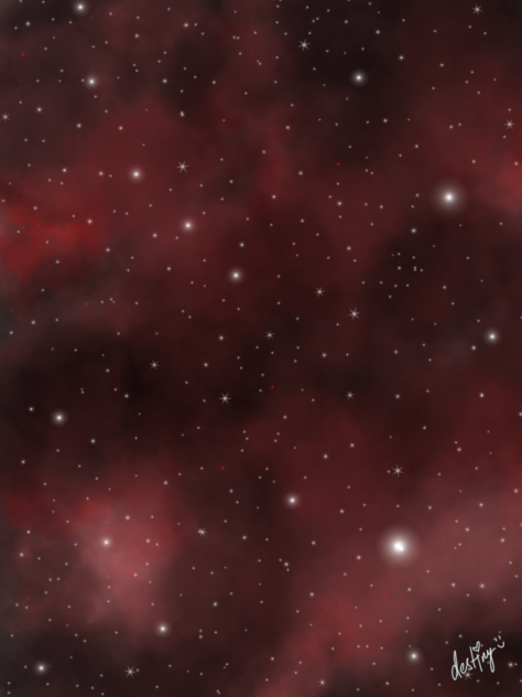 Red galaxy - ibisPaint