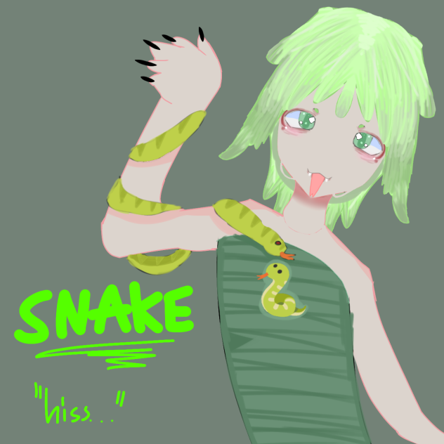 snake human🐍 - ibisPaint