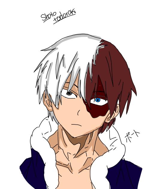 shoto todoroki - ibisPaint
