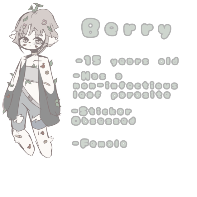 New Oc Berry Character Sheet - ibisPaint