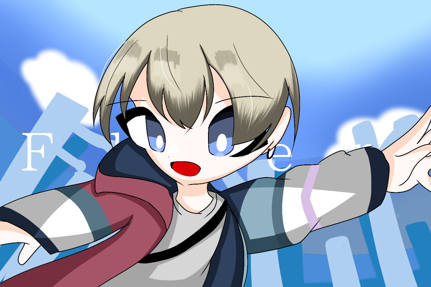 ひなにいさん×Flyer! - ibisPaint