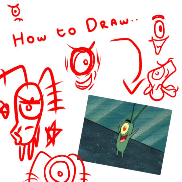 How 2 Draw Plankton - ibisPaint