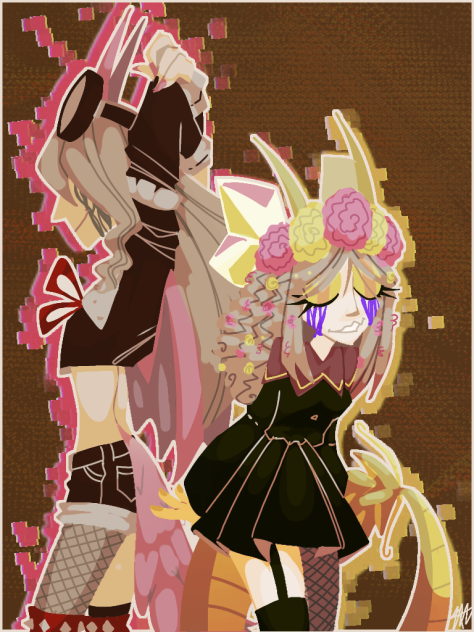 Rose e Beth irmao demoias - ibisPaint