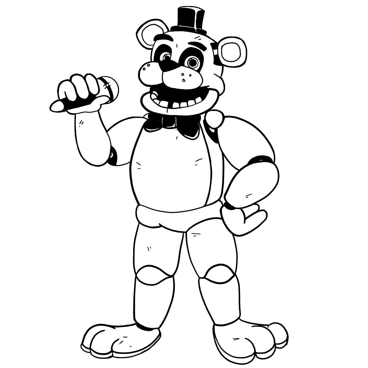 Freddy Fazbear - ibisPaint