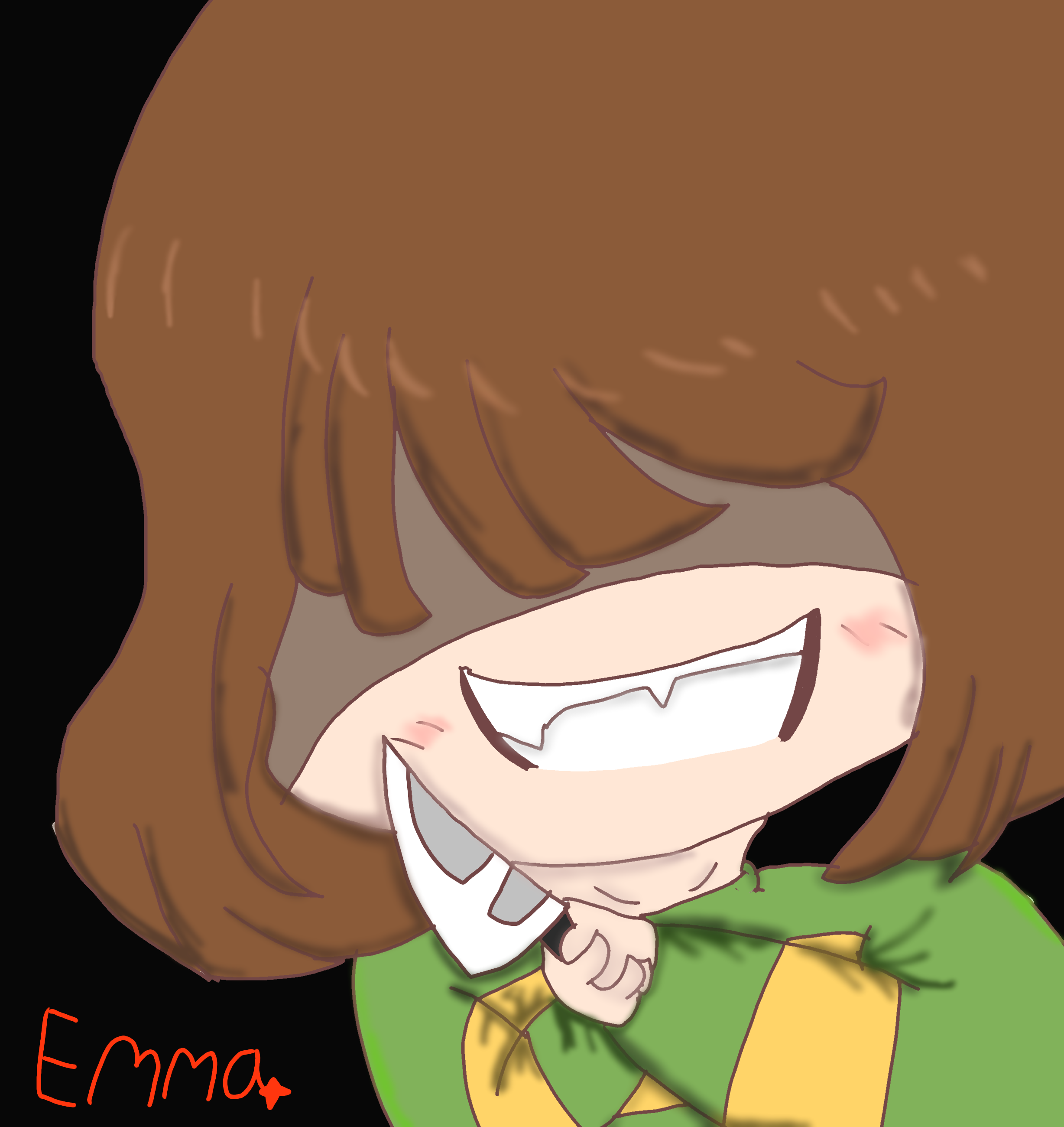 Chara Genocide AU Speedpaint - ibisPaint