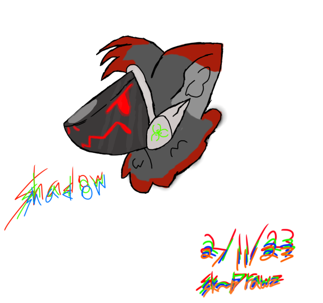 Shadow the protogen - ibisPaint