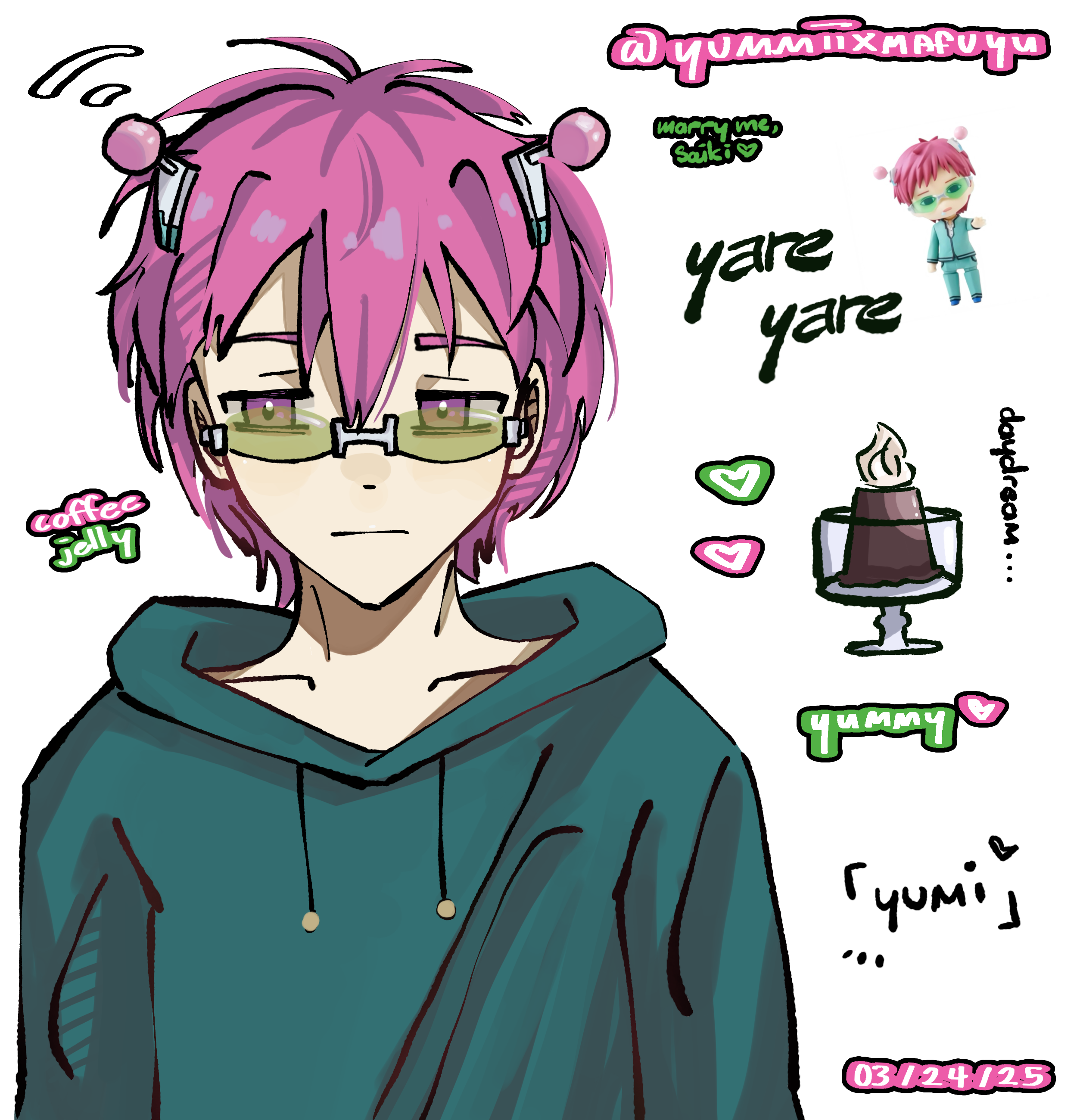 saiki kusuo - ibisPaint