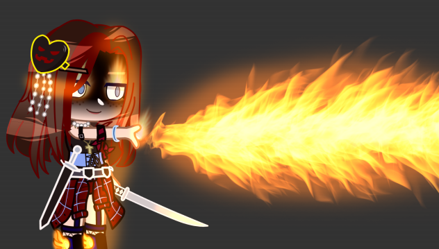 Fire attack - ibisPaint