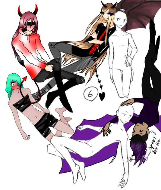 Up or down collab - ibisPaint