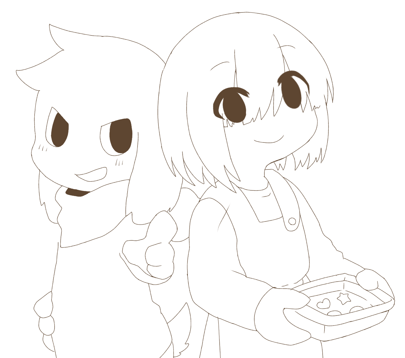 storyshiftのキャラとアズ - ibisPaint