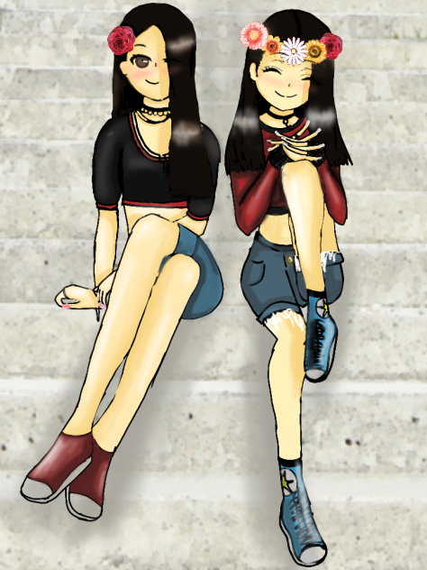 BFF(best friends forever) - ibisPaint