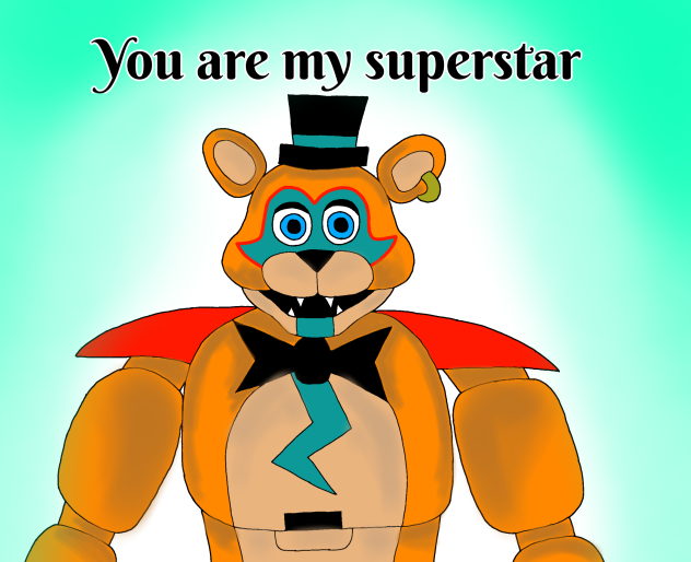 Glamrock Freddy 2 - ibisPaint