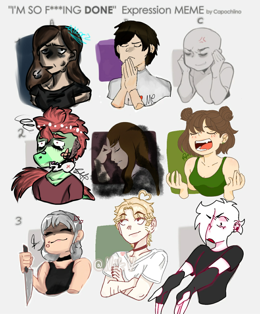 I'm so fucking done collab - ibisPaint