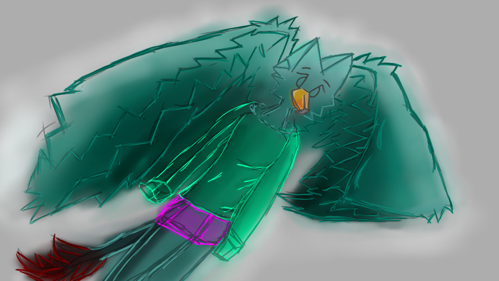 Adler the eagle - ibisPaint