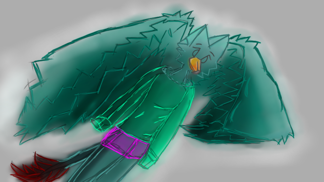 Adler the eagle - ibisPaint