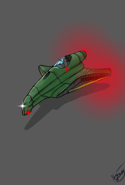 Spaceship - ibisPaint