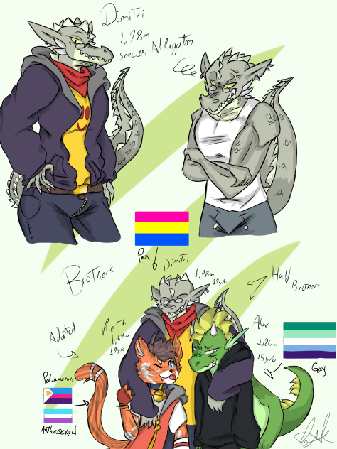 Dimitri the gatorrrrr - ibisPaint