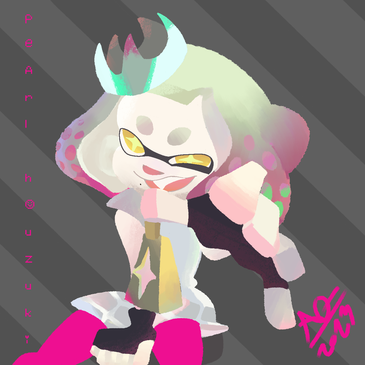pearl houzuki splatoon - ibisPaint