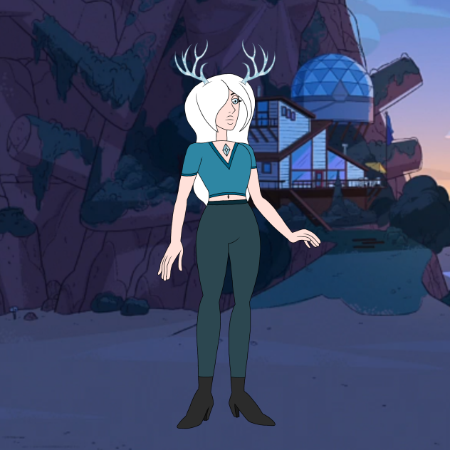 IceHeart as a diamond Steven Universe - ibisPaint