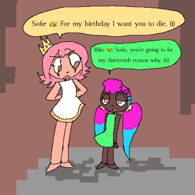 Sofie’s birthday wish. - ibisPaint