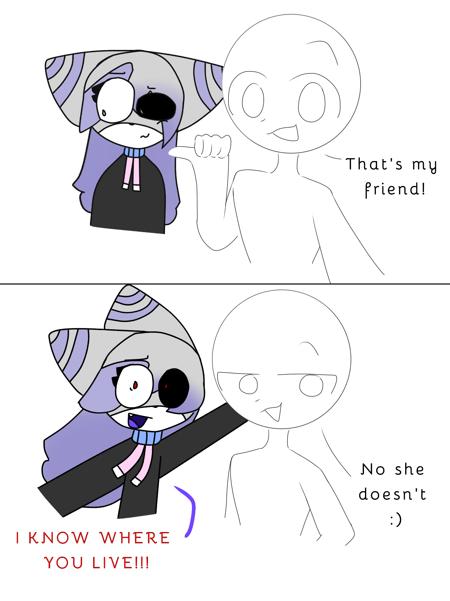 A normal friend collab - ibisPaint