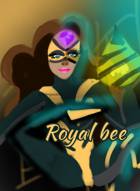Royal bee - ibisPaint