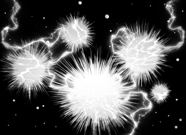 Lightning effect - ibisPaint