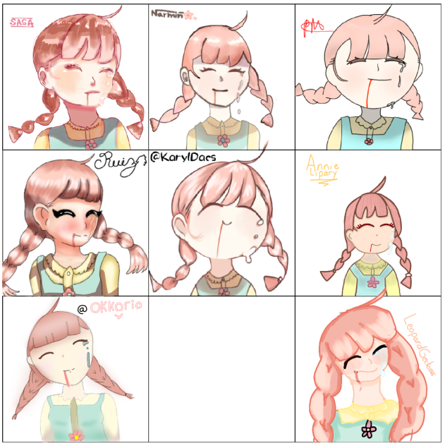9 styles collab - ibisPaint