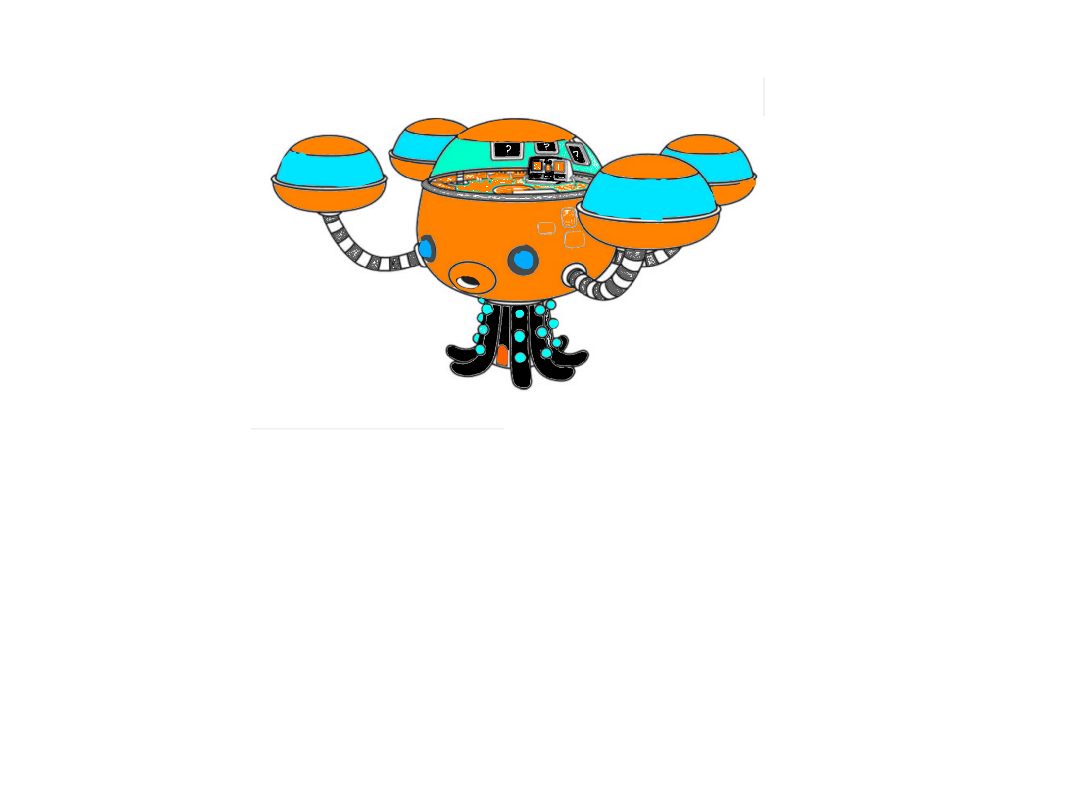 Octonauts octopod turn the speed down - ibisPaint