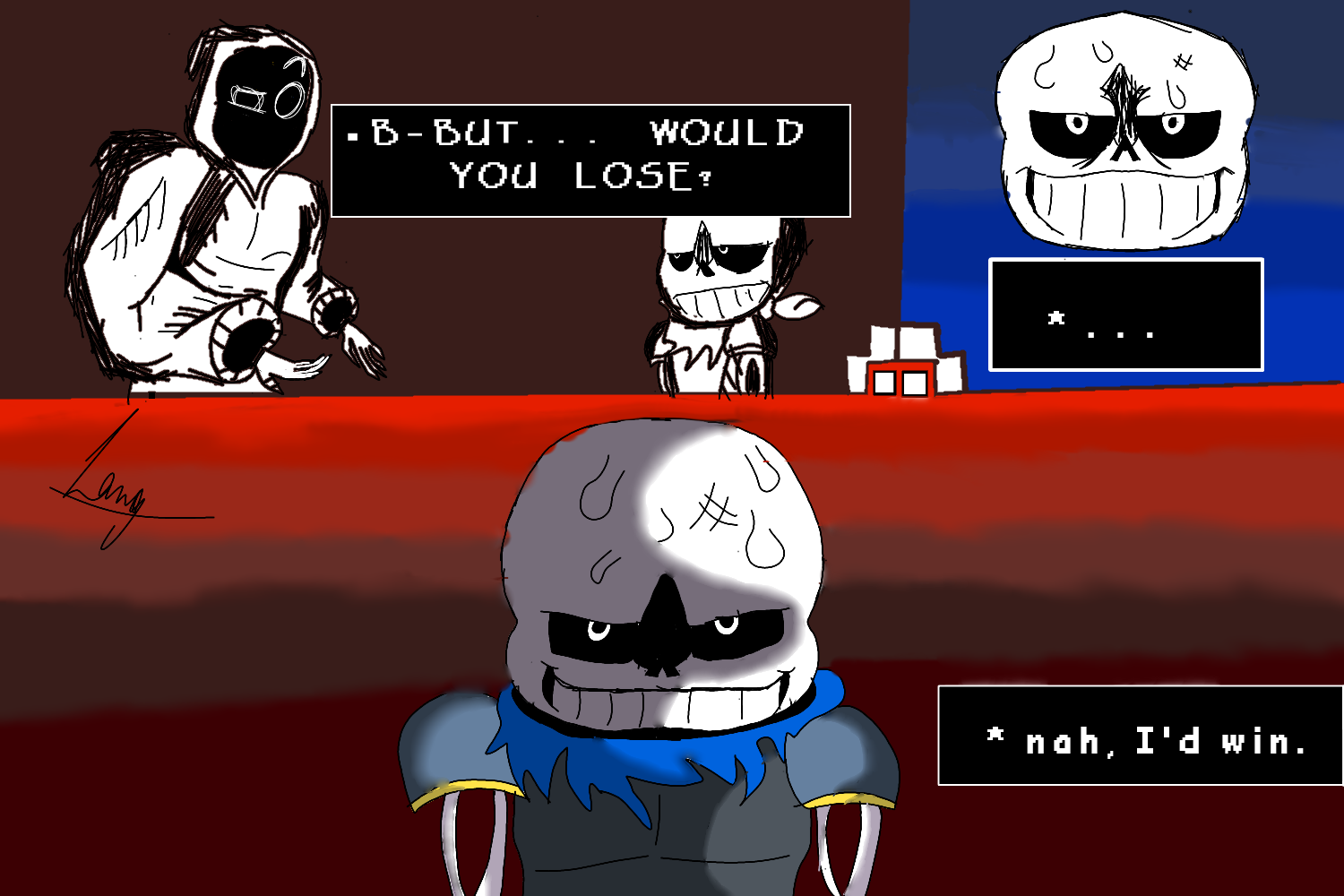 Papyrus Encounter - ibisPaint