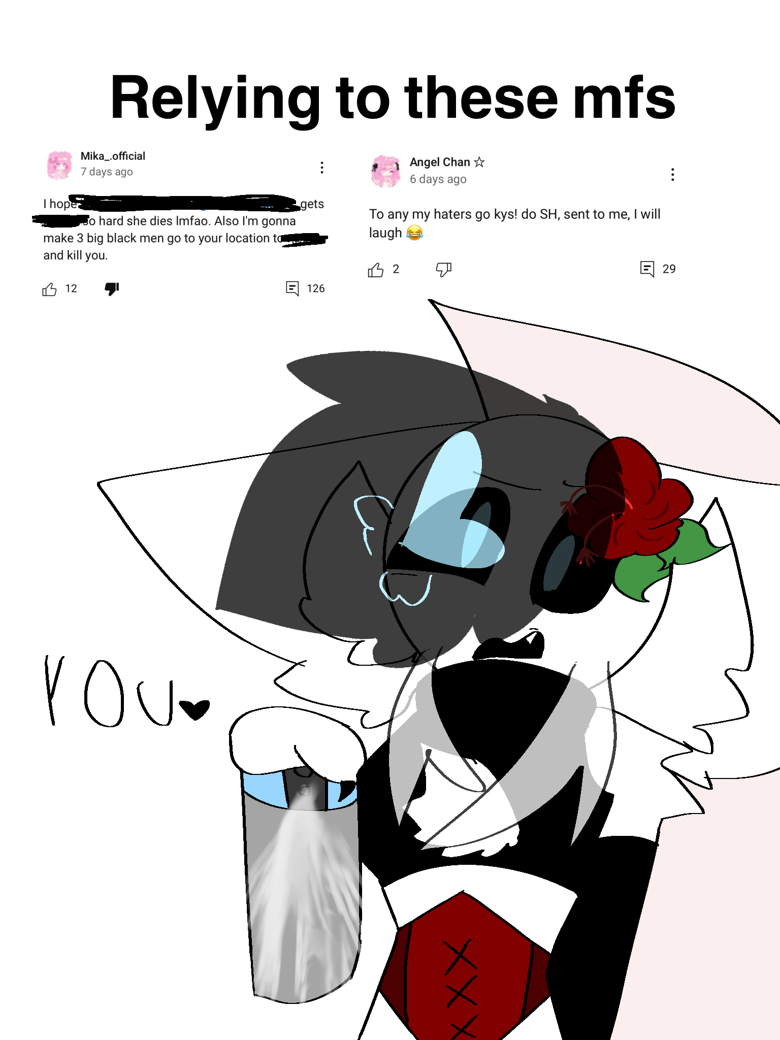 Bug spray {Collab for darkSpirt} - ibisPaint