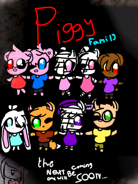 Piggy Family 🐷 - ibisPaint