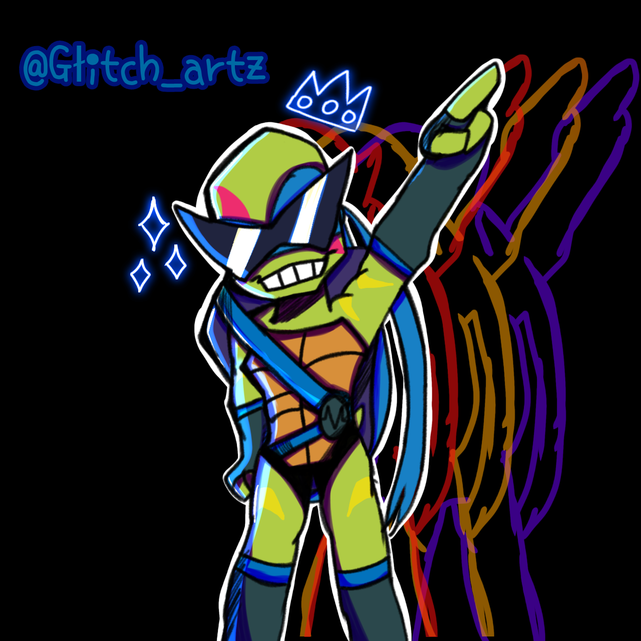 Neon Leon - ibisPaint