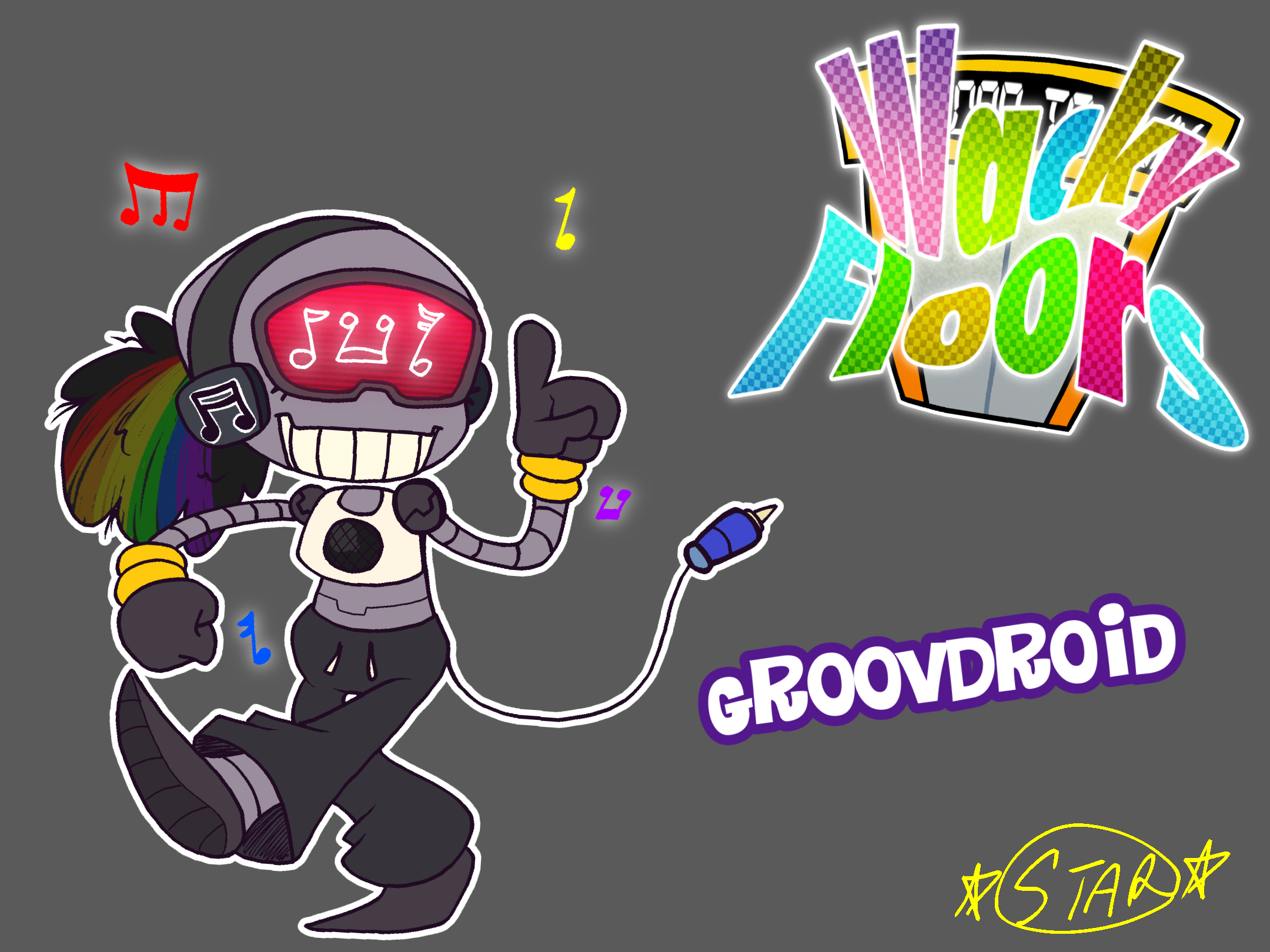 Wacky Floor NPC #3 - ibisPaint